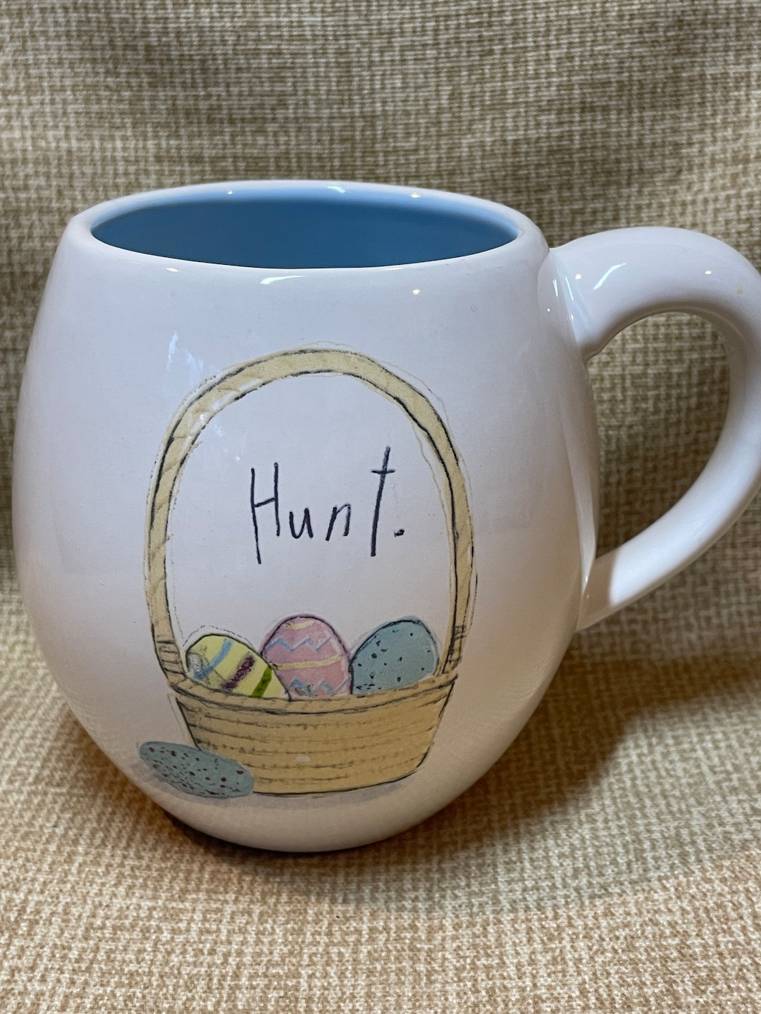 Rae Dunn Egg Hun Easter Coffee Mug/easter Basket Rae Dunn Coffee Mug ...