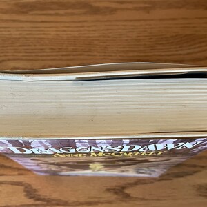Vintage 1988 First Edition Dragonsdawn by Anne Mccaffrey/hardback First ...
