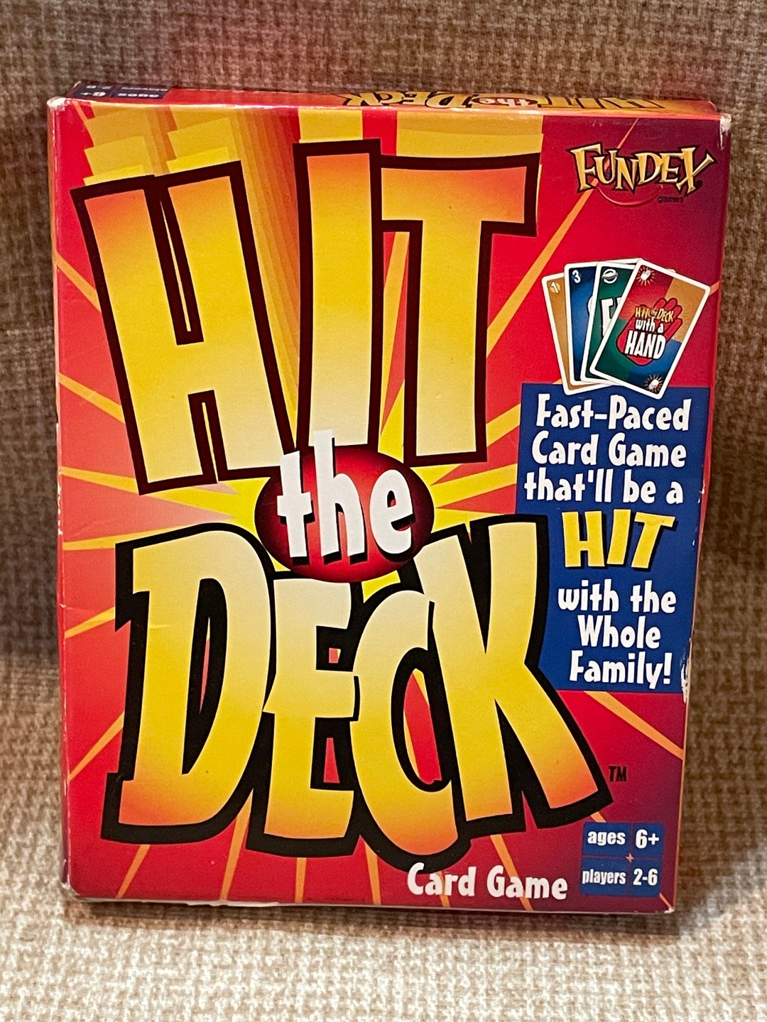 Vintage Hit the Deck Card Game/fundex Hit the Deck/family Game Night ...