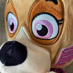 Paw Patrol Skye Talking Hand Puppet/skye Dog/paw Patrol/large Hand ...