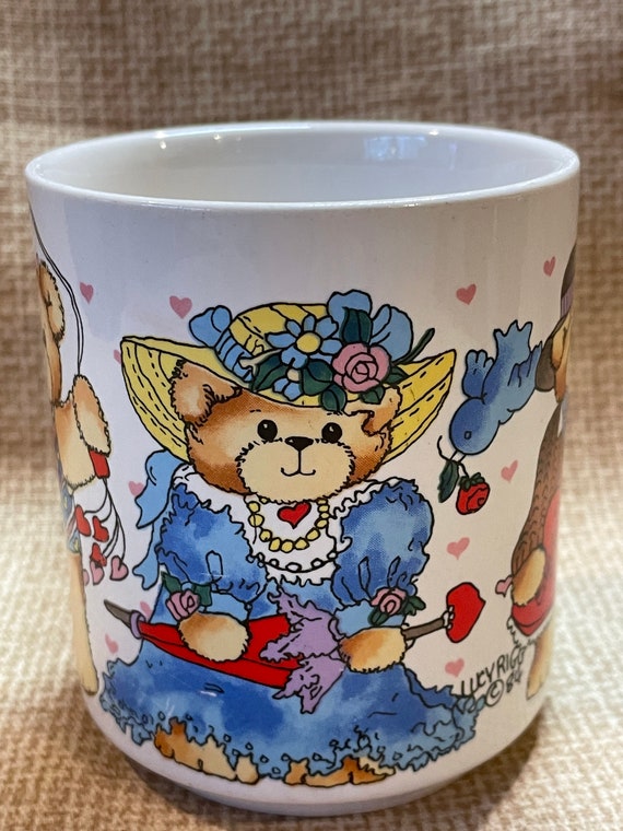 Mugs Drink & Barware Two Lucy Riggs Lucy And Me Christmas Teddy Bear ...