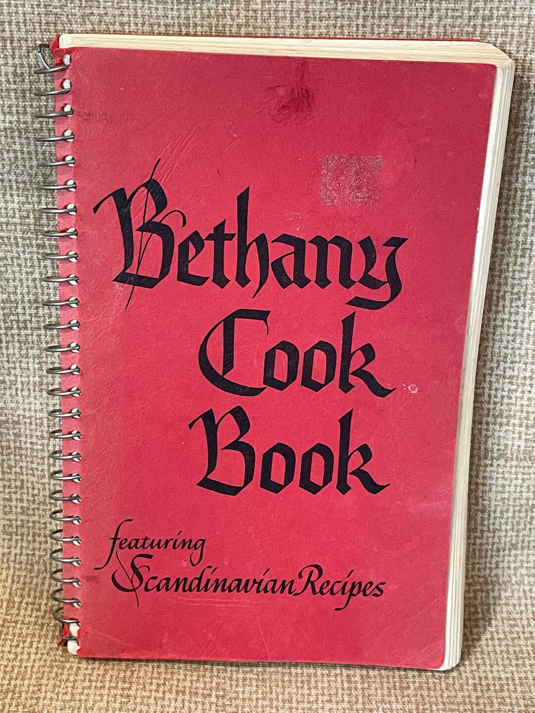 Vintage 1970 Bethany Cook Book Featuring Scandinavian Recipes/cookbook/sioux Falls/south Dakota ...