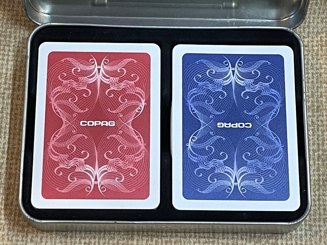 Vintage Copag 100 Year Playing Card Set/copag Double Deck Set - Etsy