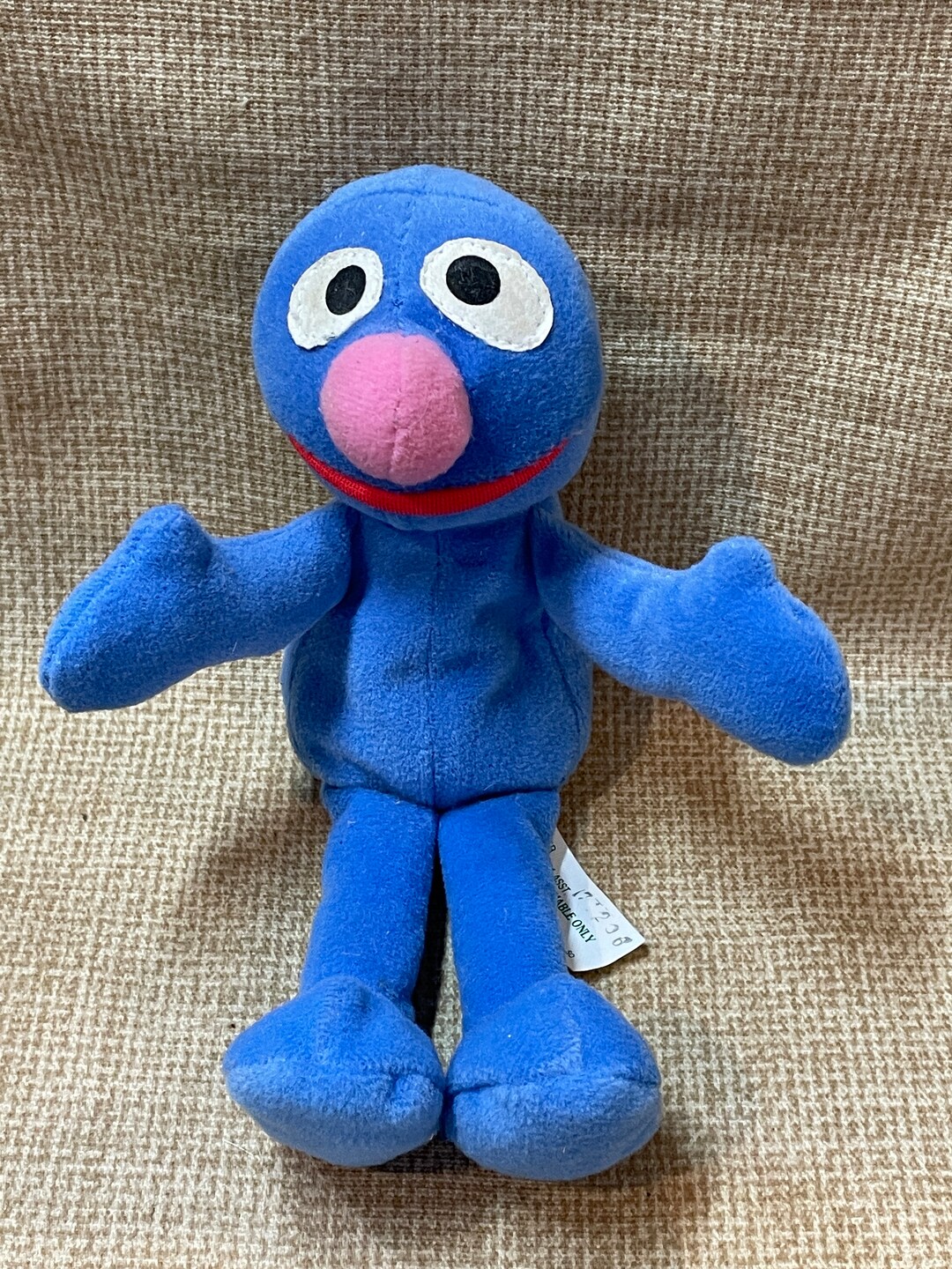 Vintage 1997 Tyco Grover Plush/sesame Street Grover/small Blue - Etsy