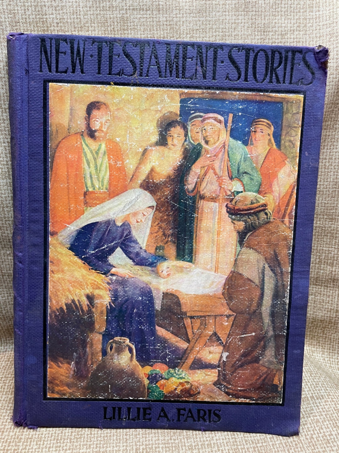 Vintage 1936 New Testament Stories by Lillie A Faris/new Testament ...