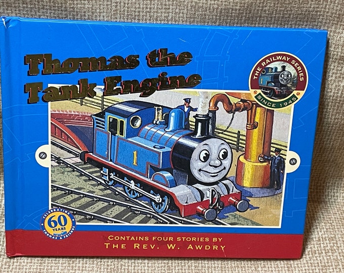 Vintage Thomas the Tank Engine Book by Rev. W. Awdry/60 Yr Anniversary ...