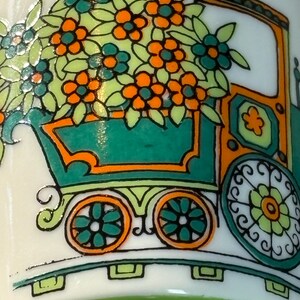 Vintage MCM Royal Crown Chattanooga Choo Choo Train Pedestal Mug ...