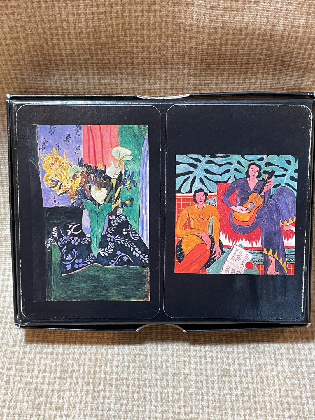 Vintage 1995 Modern Art Matisse Double Deck Playing Cards/chambre Rouge/red Chamber/playing ...