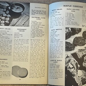 Vintage 1950's 250 Ways to Make Candy Cookbook/culinary Arts Institute ...