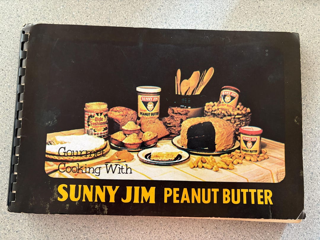 Vintage Sunny Jim Peanut Butter Cookbook/sunny Jim/peanut Butter ...