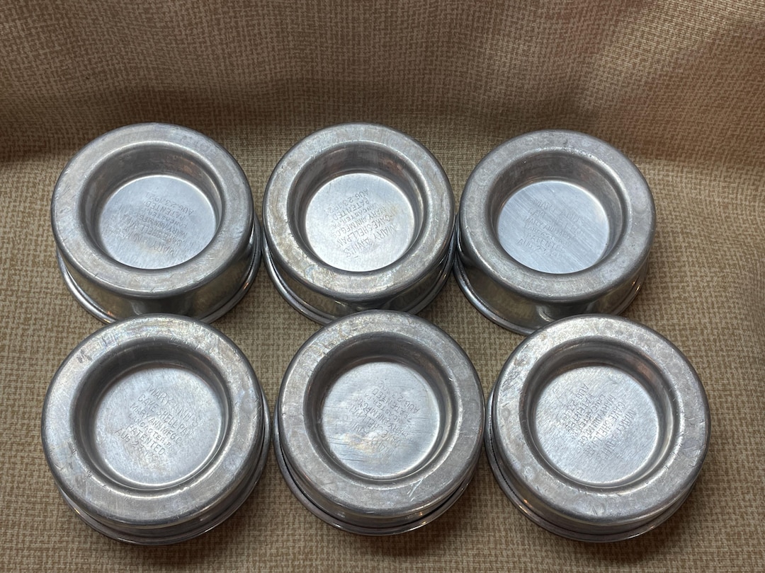 Vintage Mary Ann's Cake Shell Pans Set of 6/rare Cake Pans/mini Cake ...
