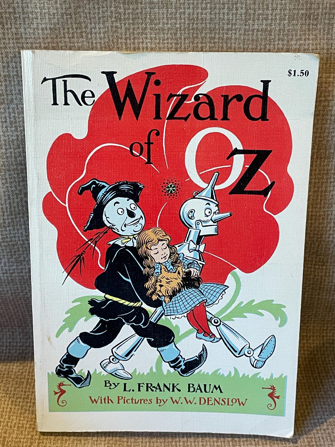 Vintage the Wizard of Oz by L. Frank Baum/w.w. Denslow/softback 1956 ...