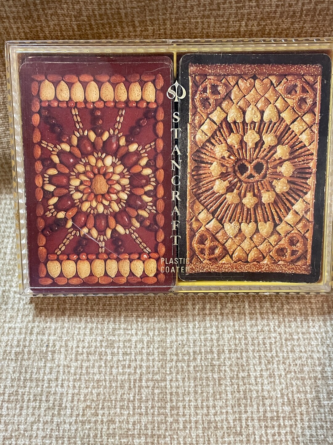 Vintage Hallmark Bridge Playing Card Double Deck Set/suitable Snacks ...