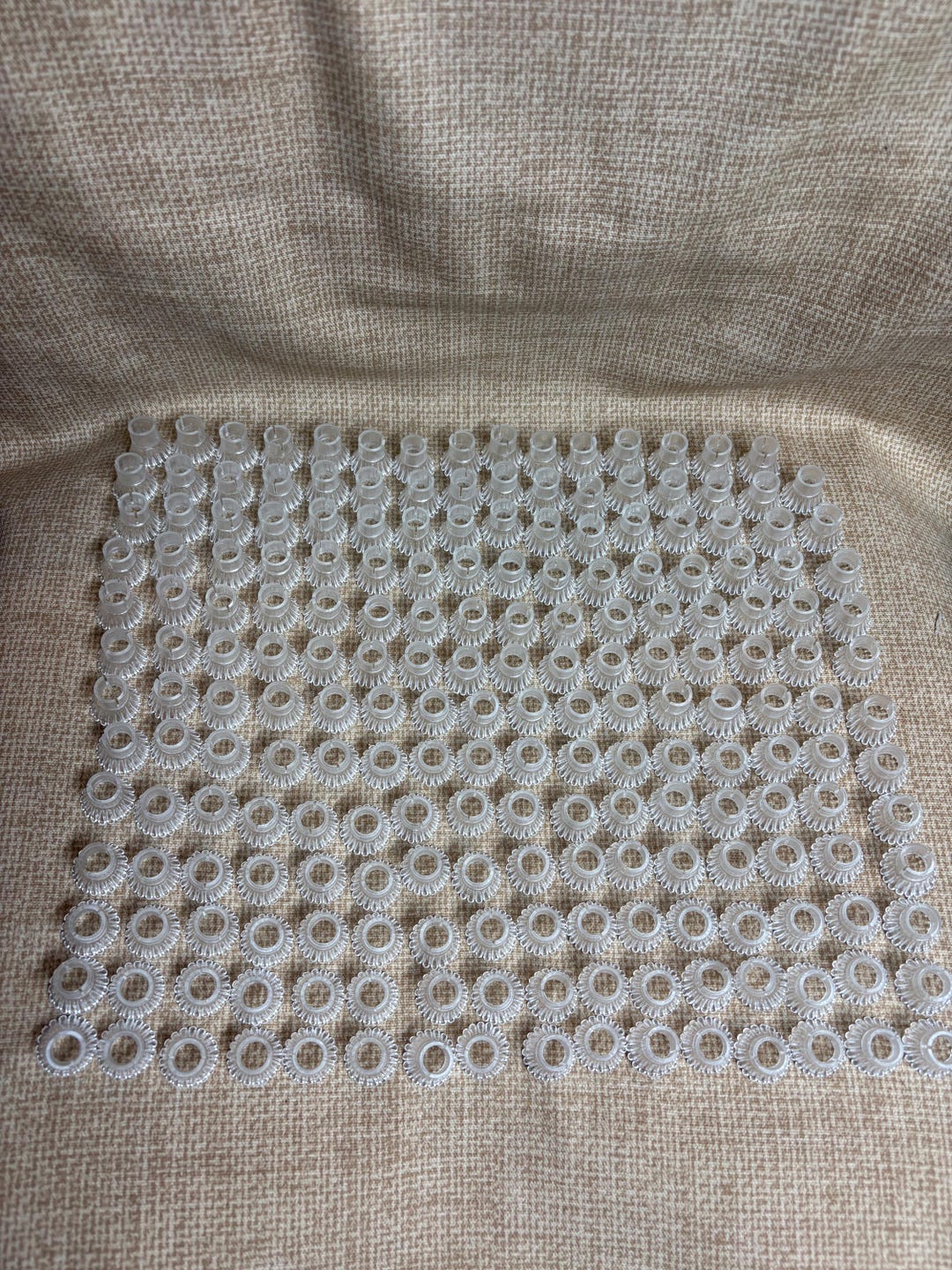 Vintage MCM Christmas Clear Plastic Light Reflectors/light Inserts/207 ...