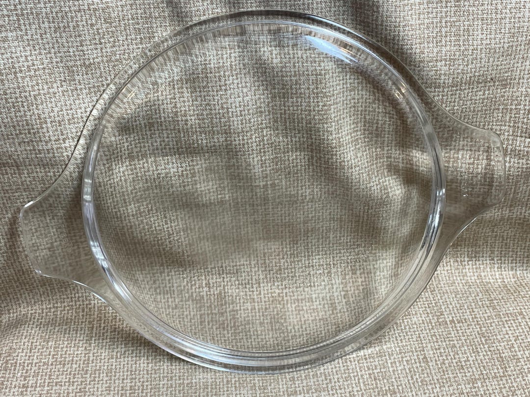 Vintage Pyrex Replacement Glass Casserole Dish Lid/pyrex 475-C-7 Glass ...
