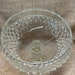 Vintage MCM Indiana Clear Glass Diamond Pedestal Candy Dish/diamond ...