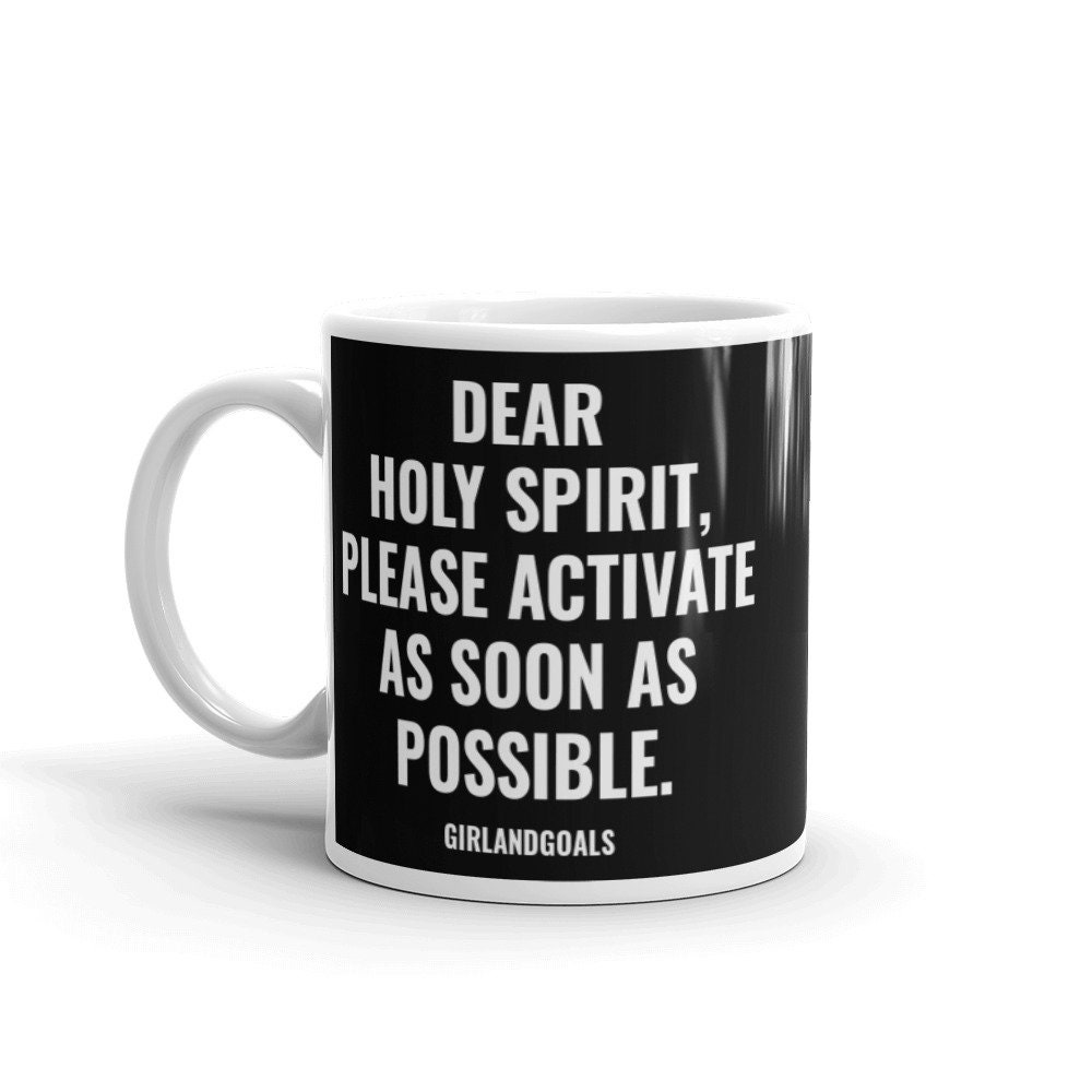 Holy Spirit Activate / Inspired by / Tik Tok Mug - Etsy