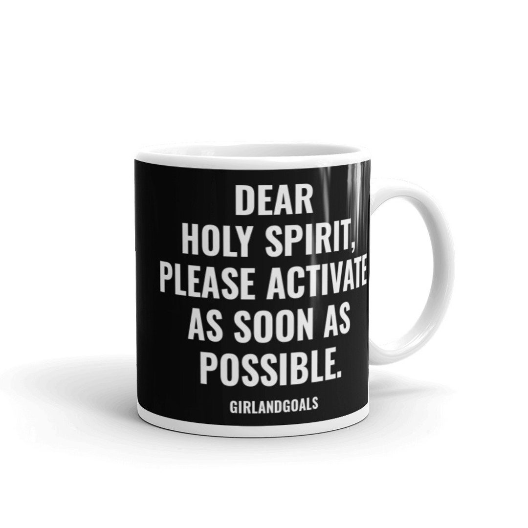 Holy Spirit Activate / Inspired by / Tik Tok Mug - Etsy