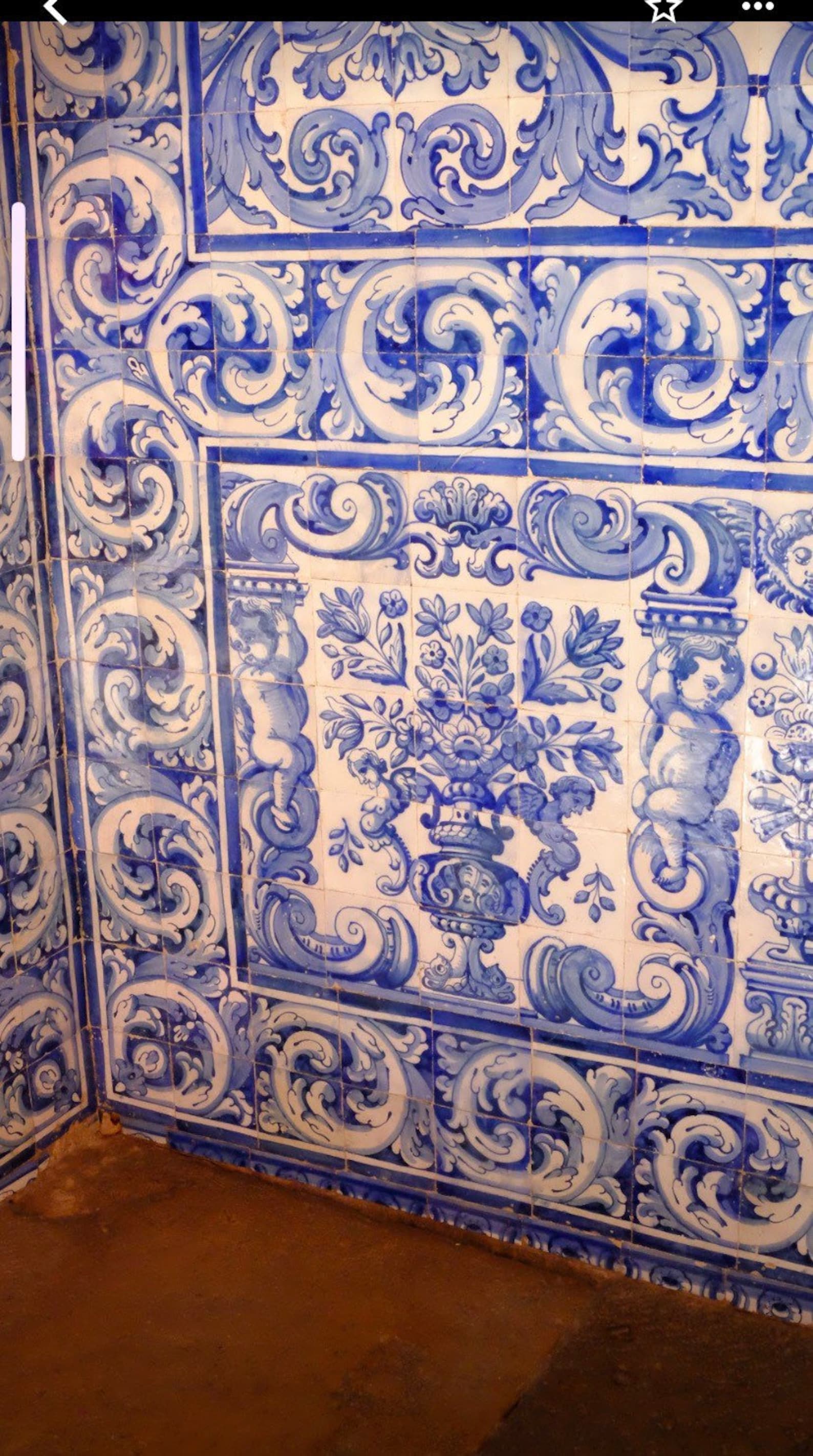 Atrio Earrings Bar Dipped Chipped Fragment Tiles Óbidos | Etsy