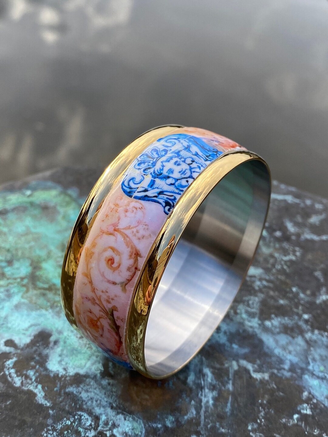 Atrio Bangle Estoril Vintage Palace Hotel Portugal Cuff Bracelet With ...