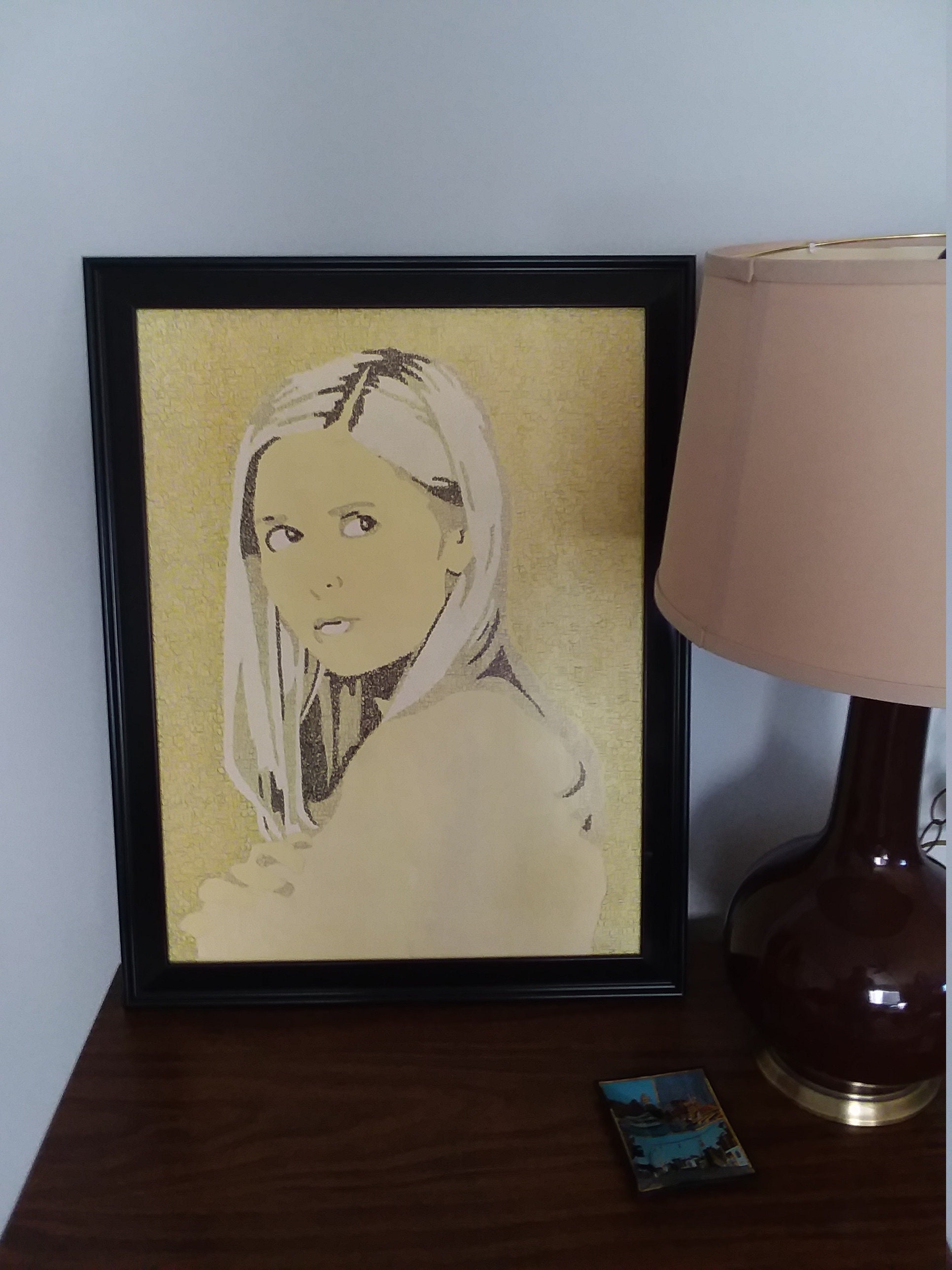 Buffy the Vampire Slayer Word Art Original Drawing - Etsy