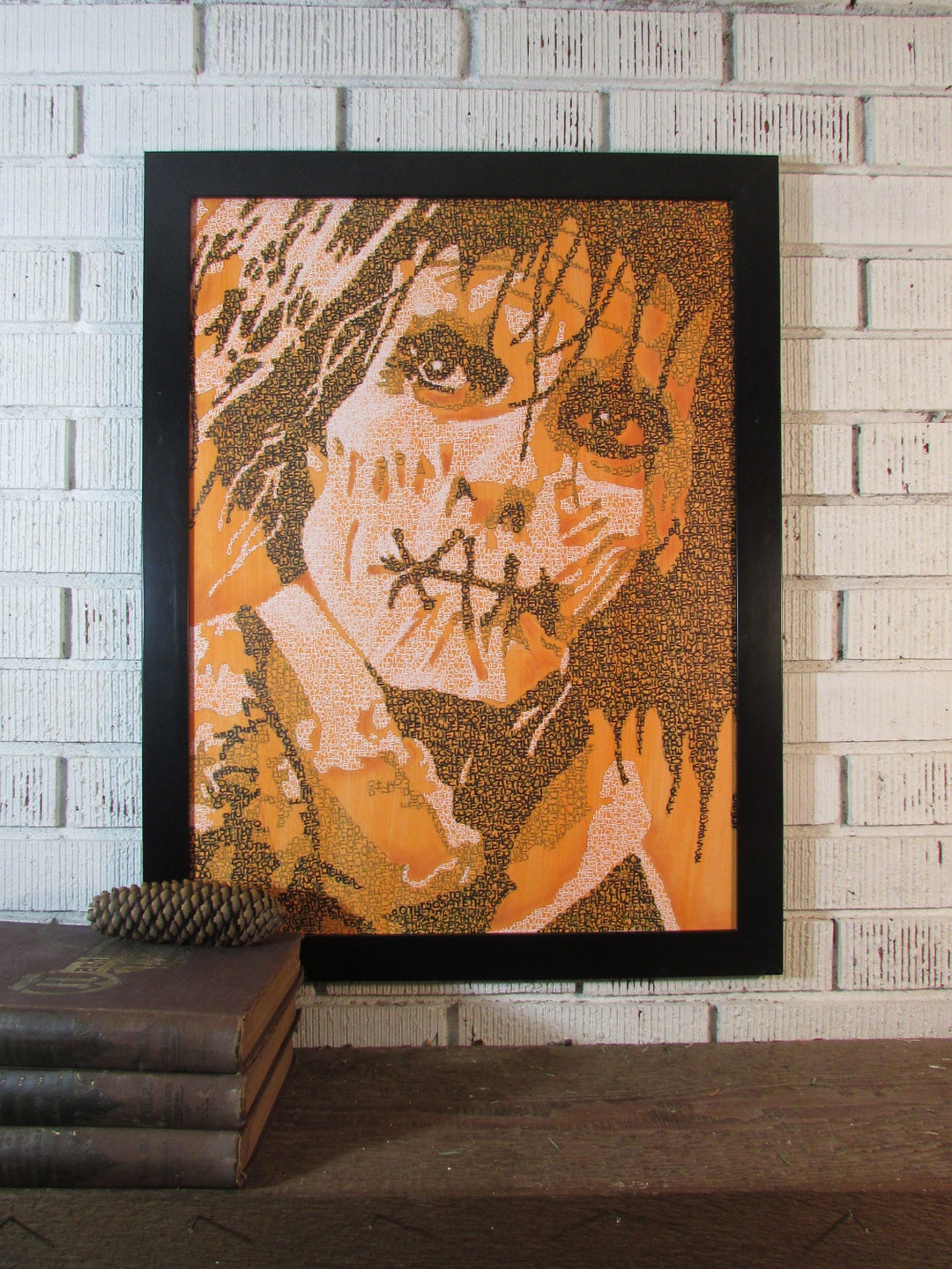 Billy Butcherson From Hocus Pocus Word Art Original Drawing - Etsy