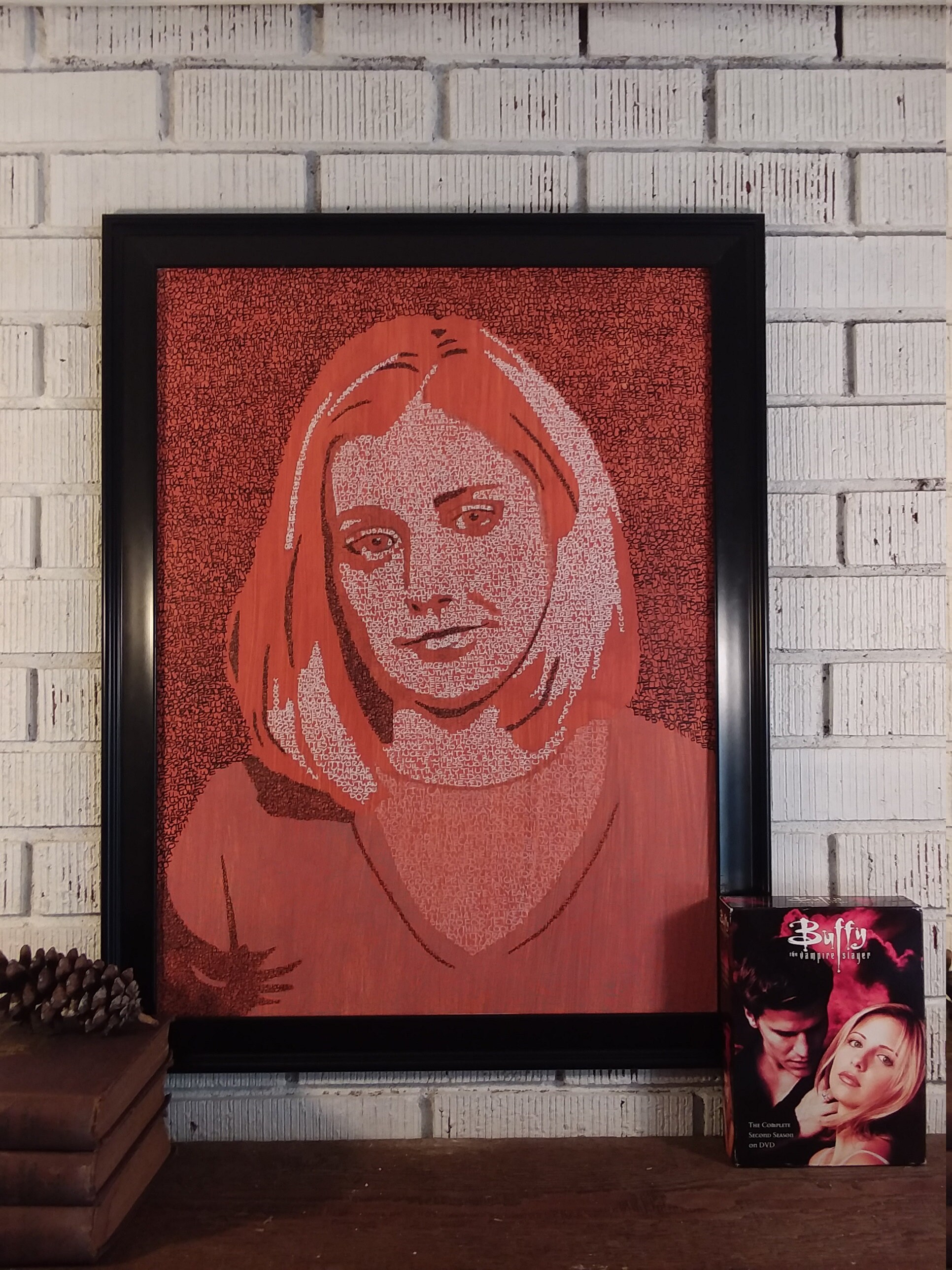 Drawing & Illustration Xander from Buffy the Vampire Slayer Word Art ...