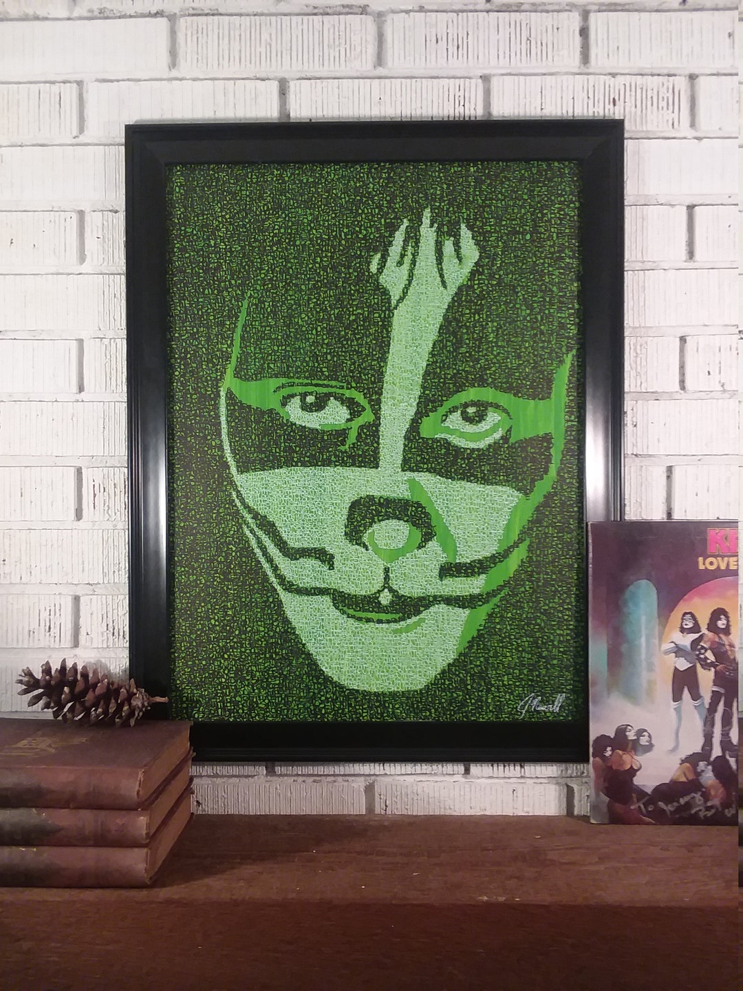 Peter Criss From Kiss Word Art Original Drawing - Etsy