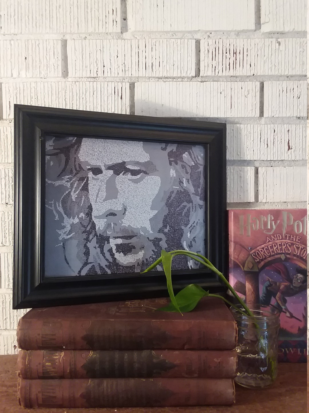 Sirius Black Word Art Print-look Close Made Out of Words - Etsy