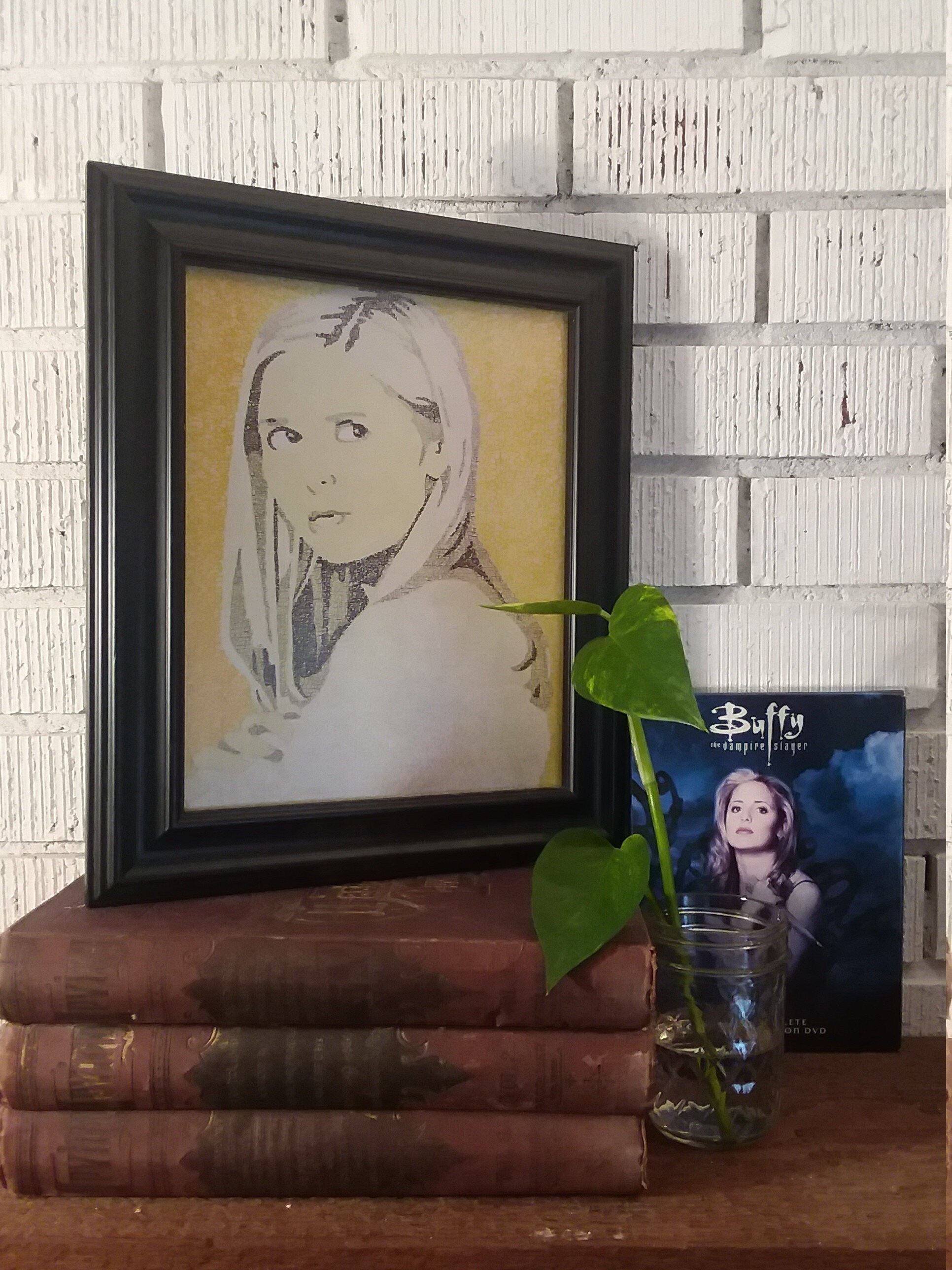 Buffy the Vampire Slayer Word Art Print-look Close, Made of Text - Etsy