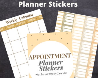 Printable Planner Stickers doctor Appointment - Etsy