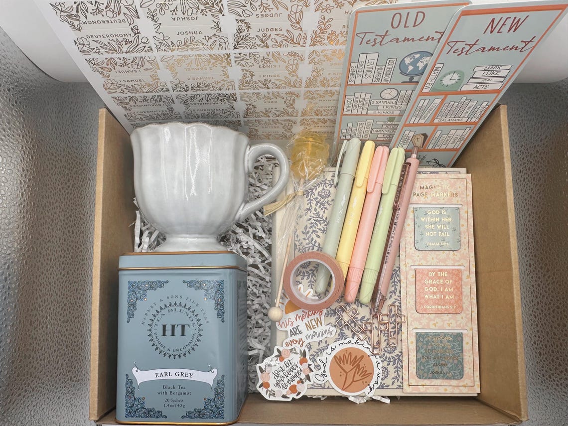 Bible Gift Box | Christian Devotional Set | Faith & Scripture Gift - Etsy