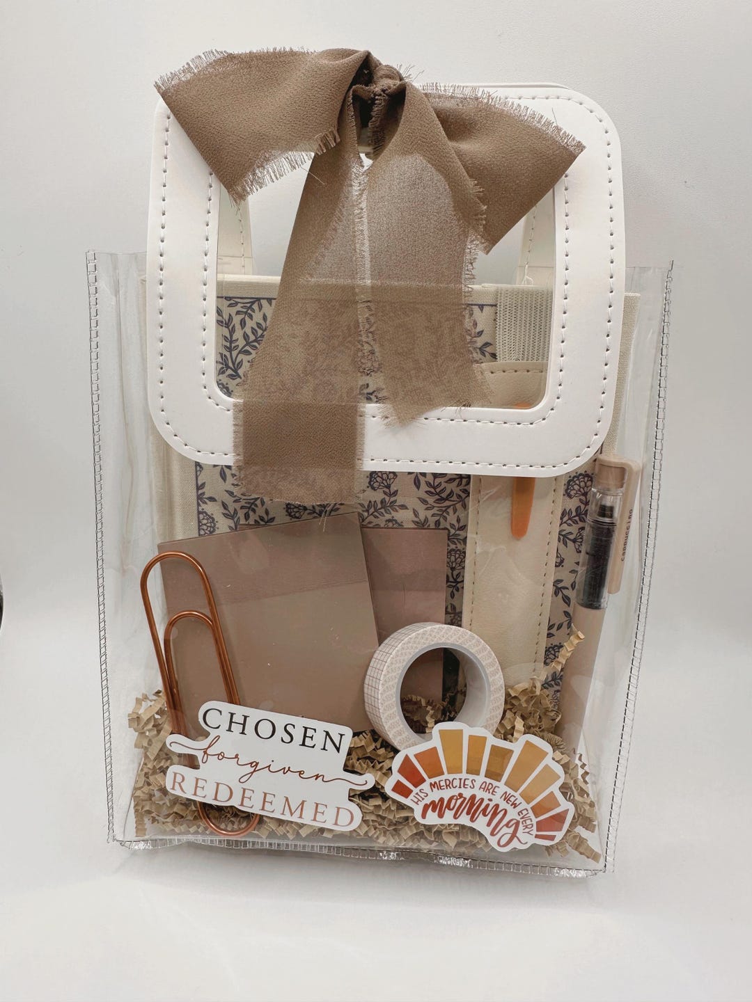 Bible Gift Bag | Christian Devotional Set | Faith & Scripture Gift - Etsy