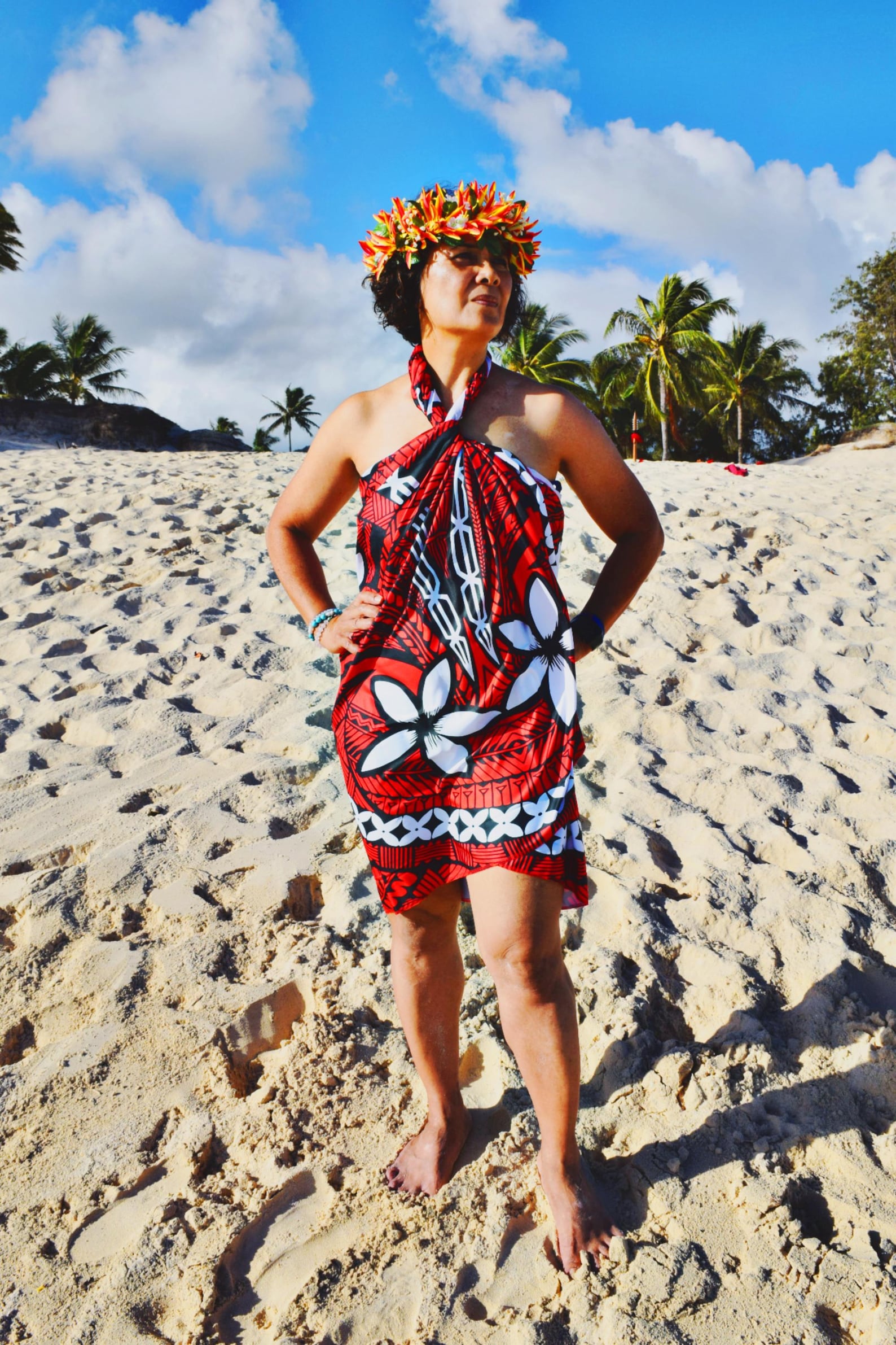 Extra Large Size Sarong Lavalava Pareo Polynesian Tribal - Etsy