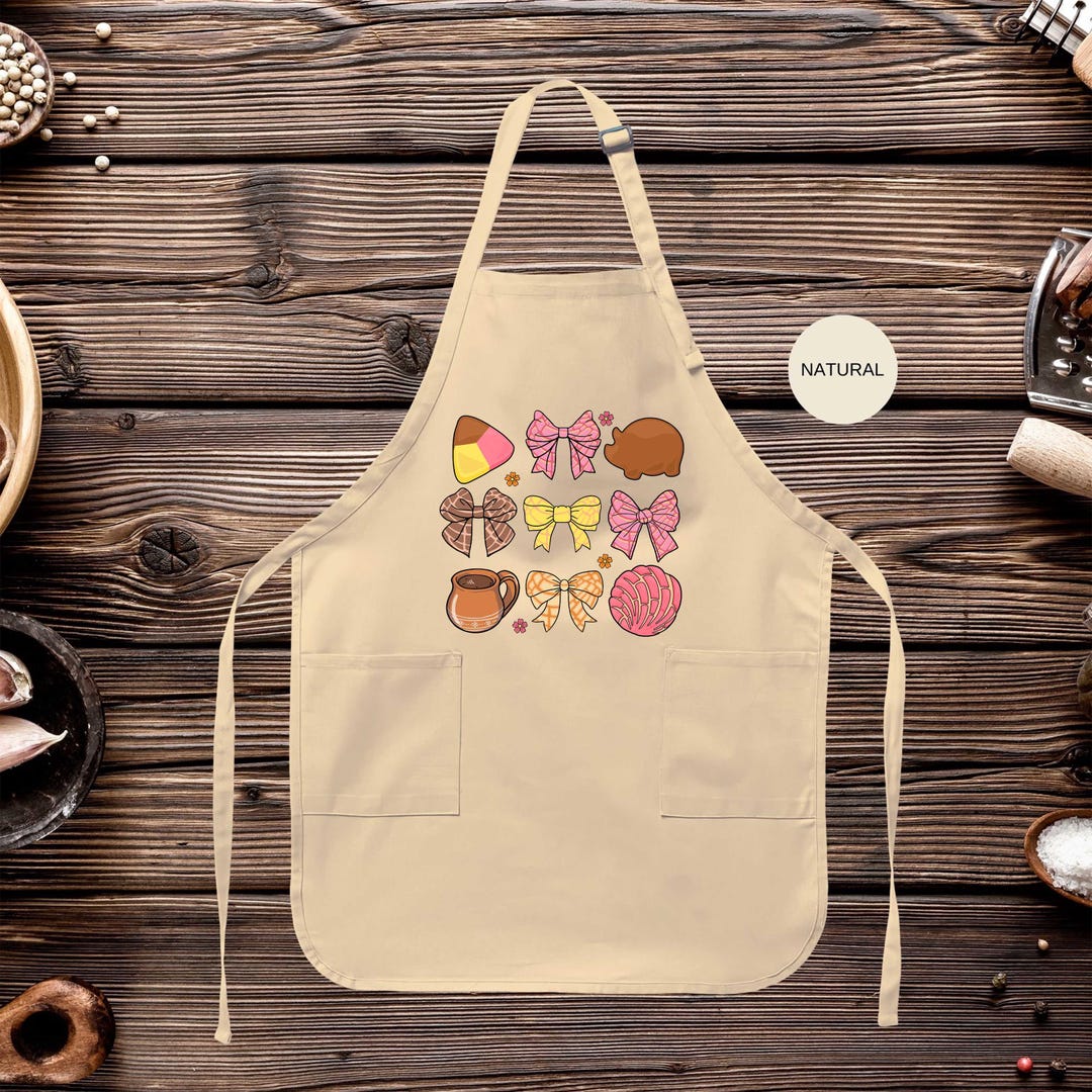 Pan Dulce Apron, Concha Apron, Mexican Apron, Regalos En Español, Funny ...