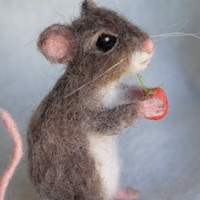 Needle Felted Mouse Elvis Presley Rock'n'roll Rockabilly Wool Sculpture ...