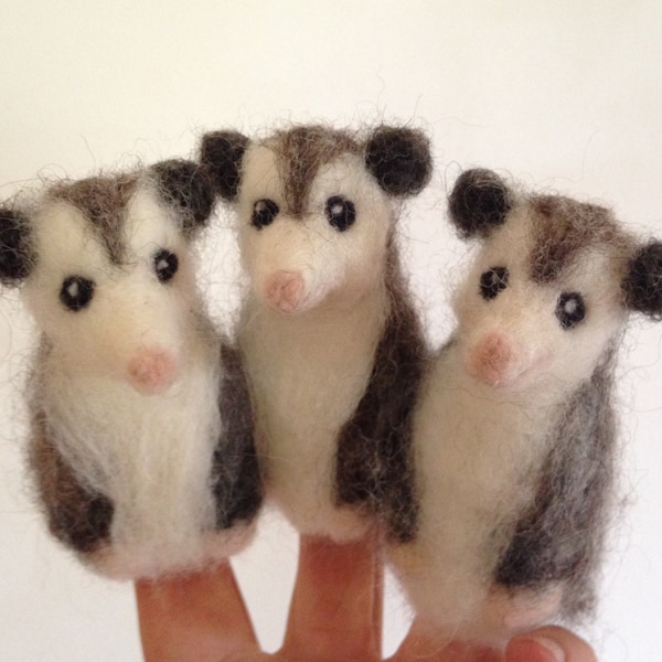 Felt Finger Puppets - Etsy