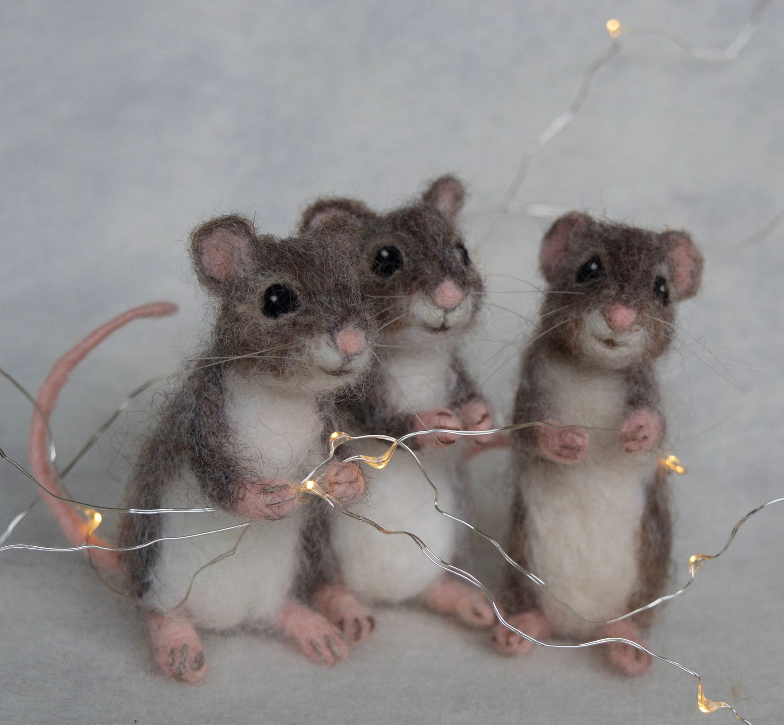 Needle Felted Mouse Poseable Realistic Life Sized - Etsy