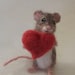 Needle Felted Mouse, Poseable Realistic Life Sized - Etsy