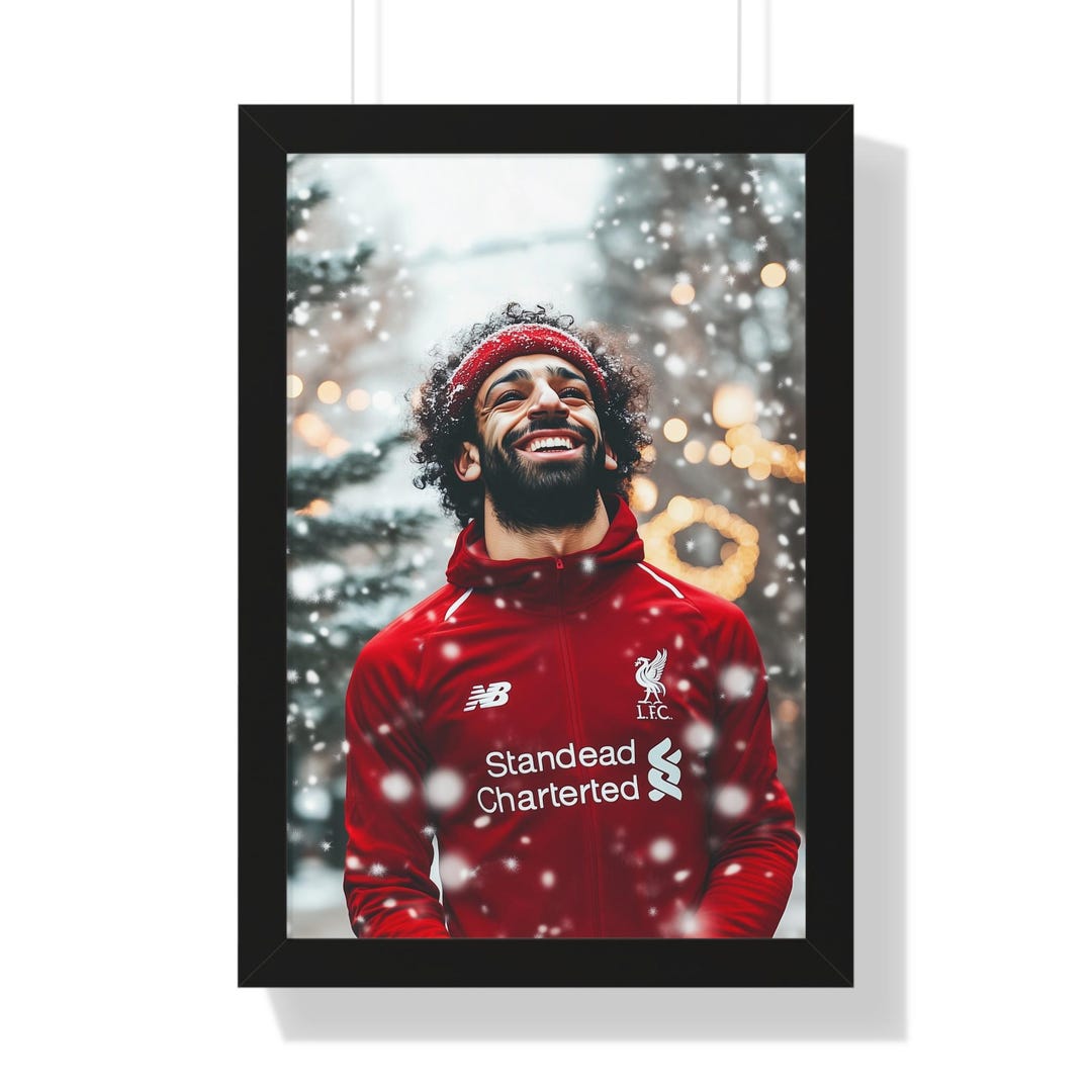 Mo Salah Poster, Mohammad Salah Poster, Mo Salah Football Poster, Mo ...