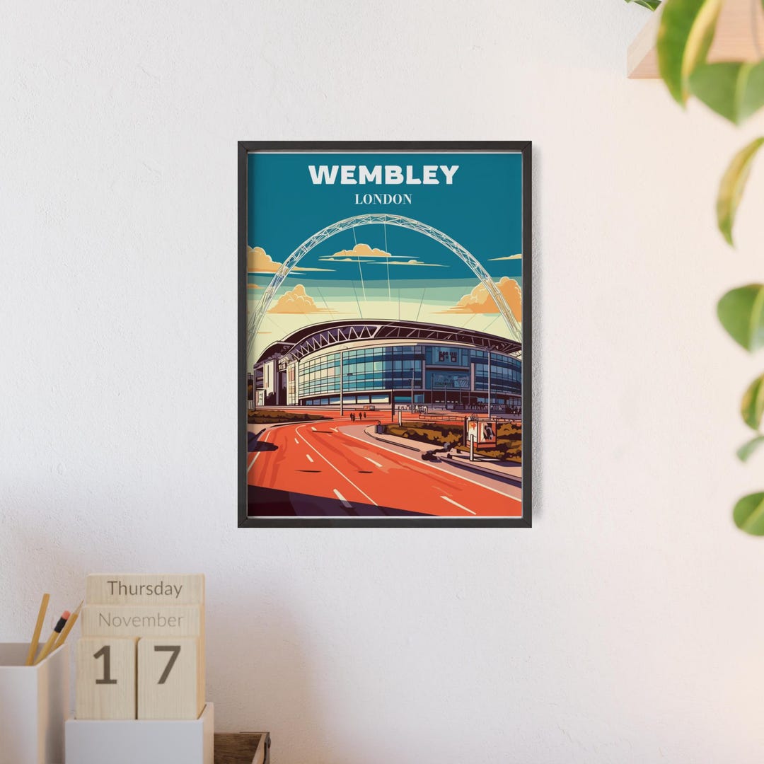 Wembley Poster Wembley Print Wembley Poster Wembley Art Wedding Gift ...