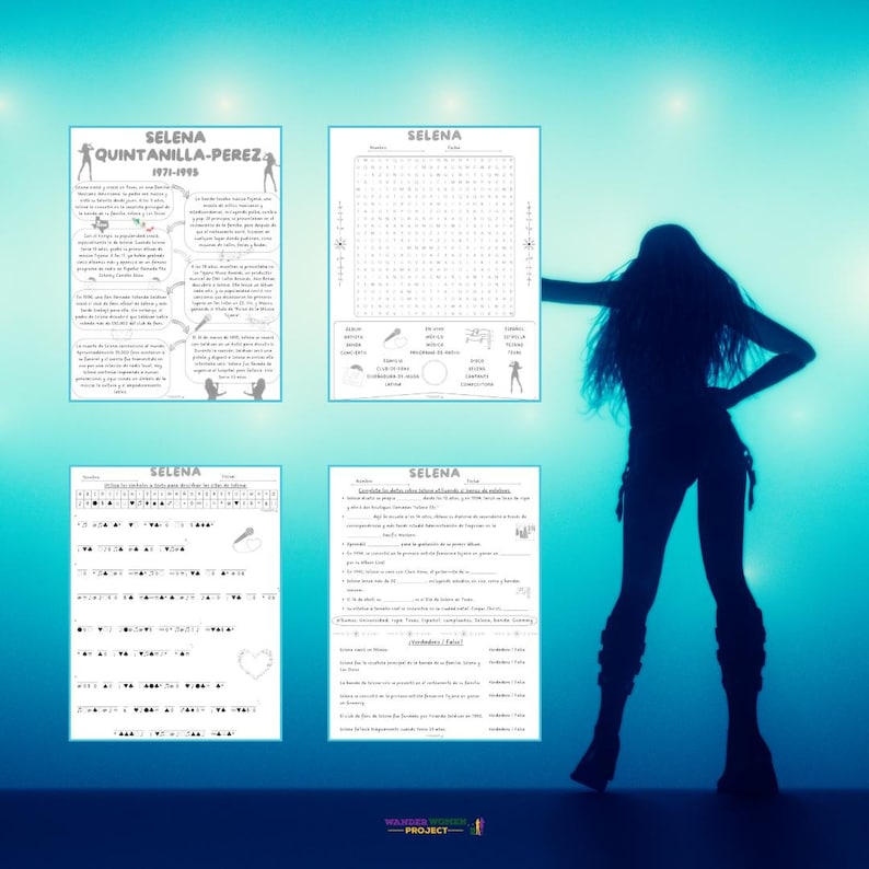 Selena Quintanilla-pérez - Aprende Su Historia Con Actividades ...