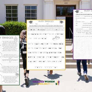 Ruby Bridges - Herstory and Fun Activities - Educational Printable ...