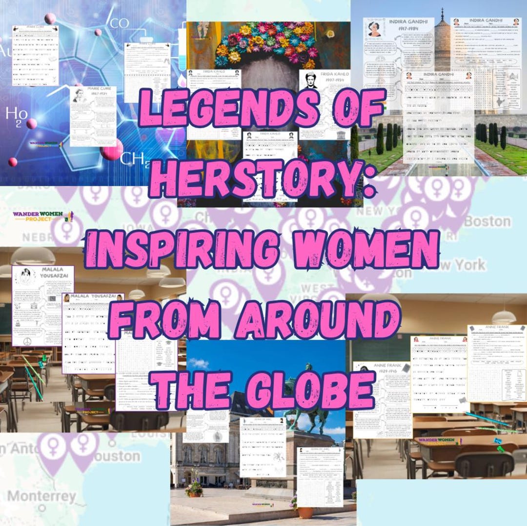 Legends of Herstory Bundle: Inspiring Women From Around the Globe ...
