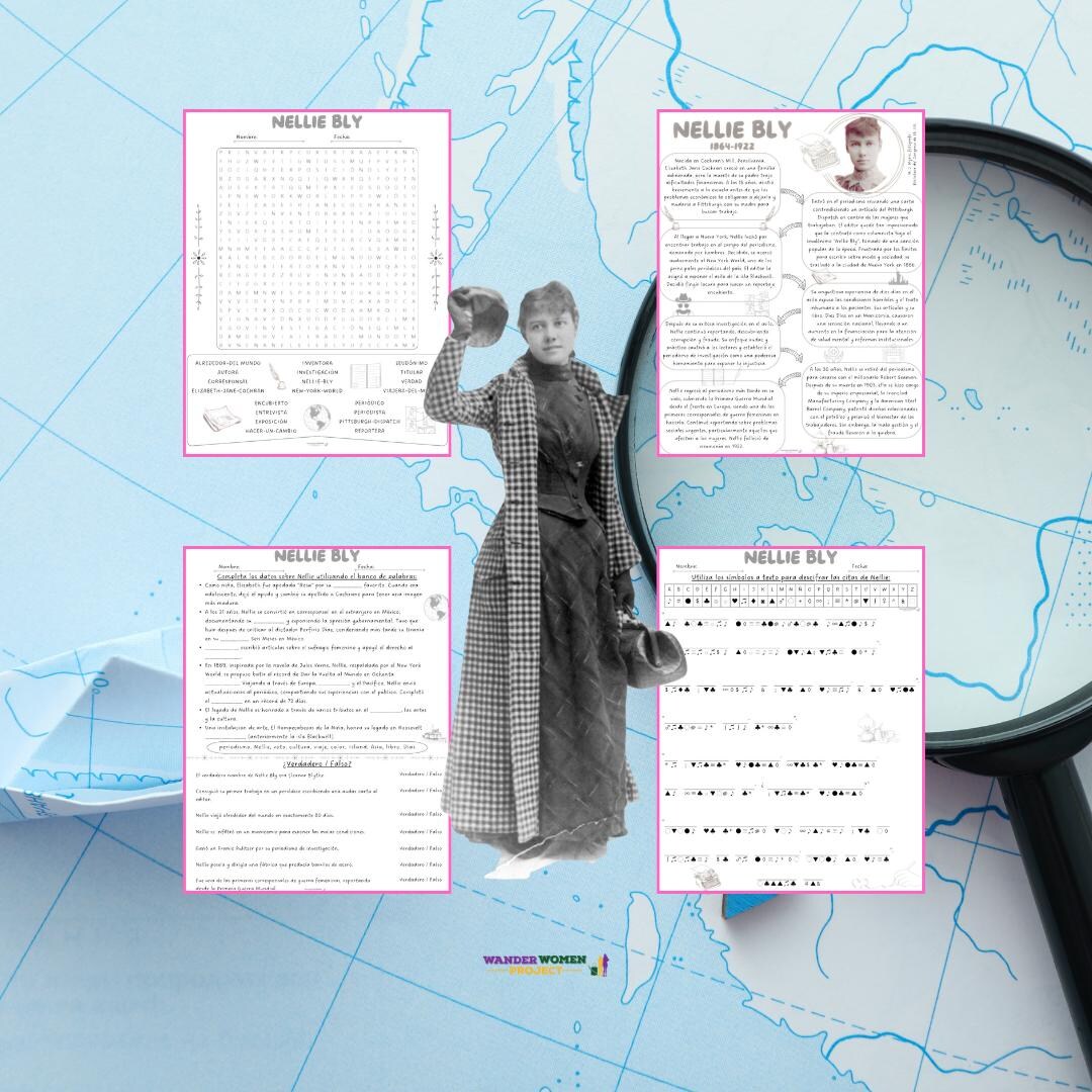 Nellie Bly, Elizabeth Cochrane Seaman - Explorando Su Historia a Través ...