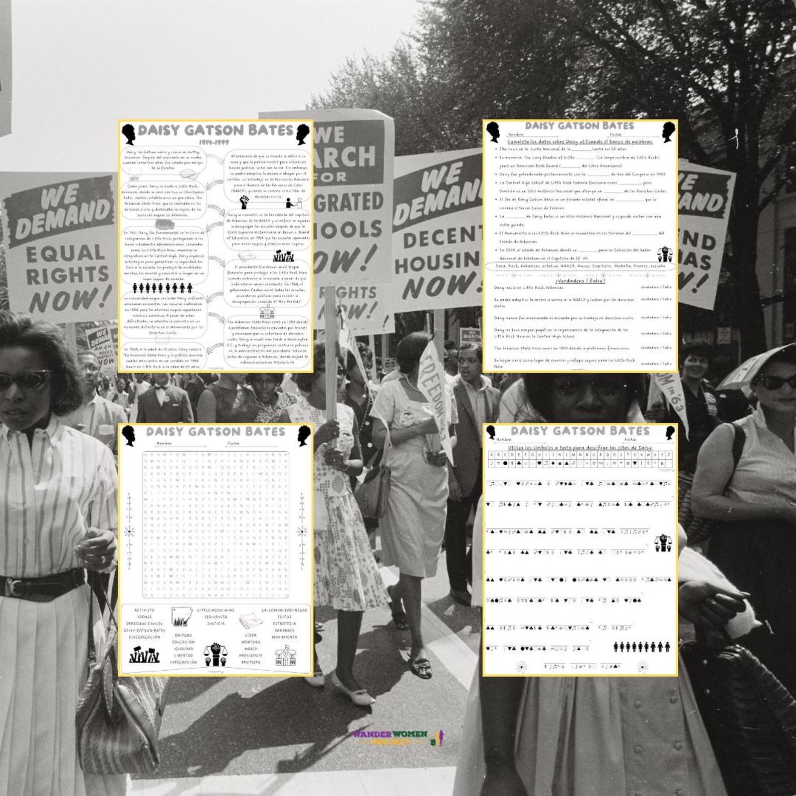 Daisy Gatson Bates - Explorando Su Historia a Través De Actividades ...