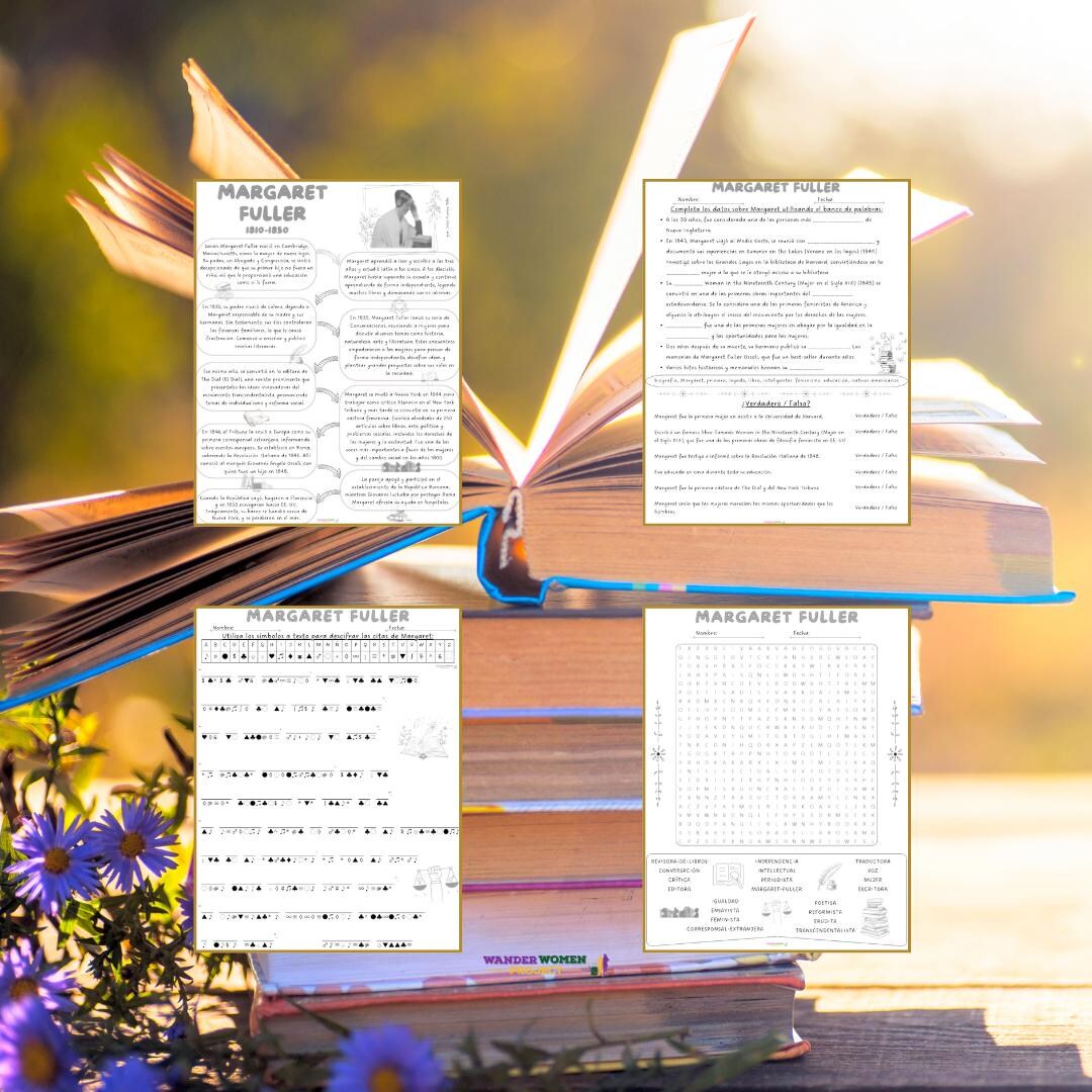 Margaret Fuller - Explorando Su Historia a Través De Actividades ...