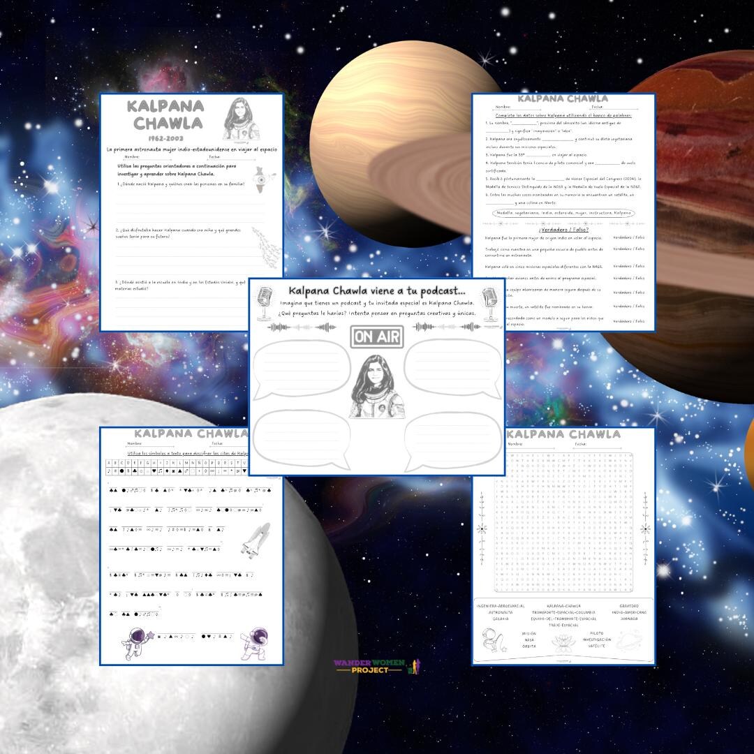 Suhistoria De Mujeres En Acción - Investigación Y Actividades: Kalpana ...