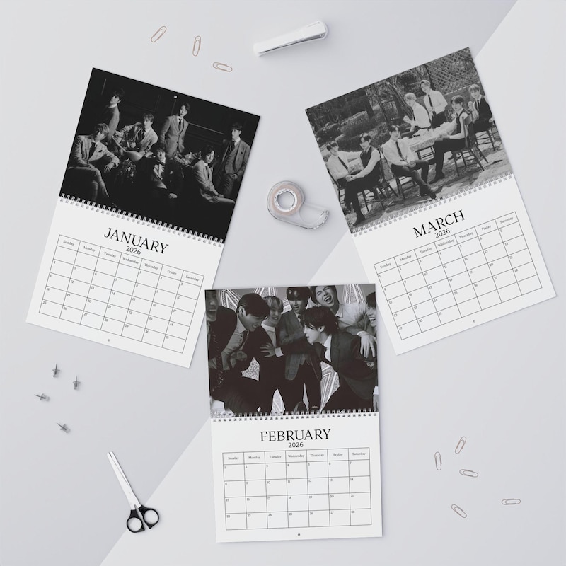 2026 Bts Calendar - Etsy
