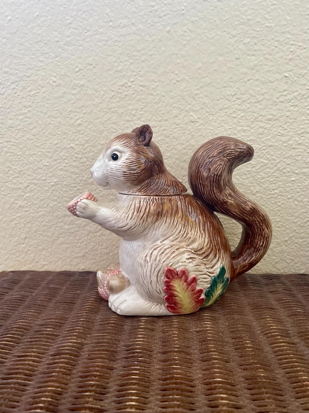 Vintage 1990 Fitz and Floyd OCI Omnibus Ceramic Woodland Spring ...